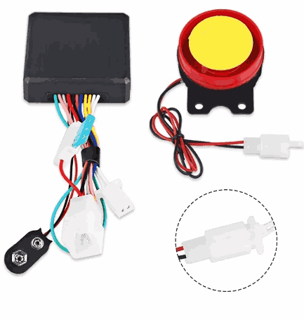 Alarma De Seguridad Antirrobo Para Moto Encendido Arranque A Distancia ...