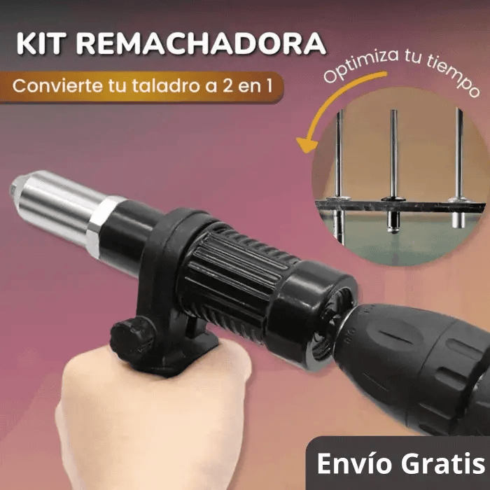 REMACHADORA ELECTRICA ADAPTABLE PARA TALADRO Tooler® – TodoTecnoGadgets